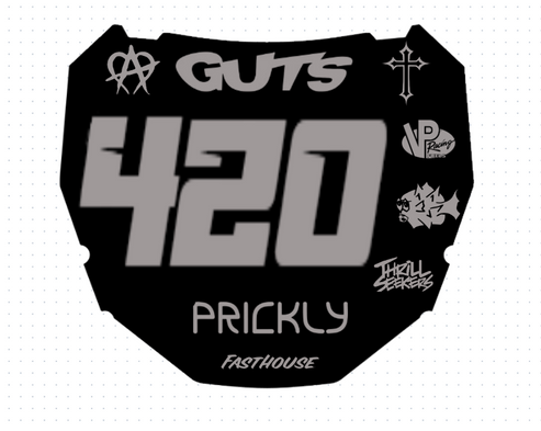 Custom ODI Number Plate Decal – JDCustoms