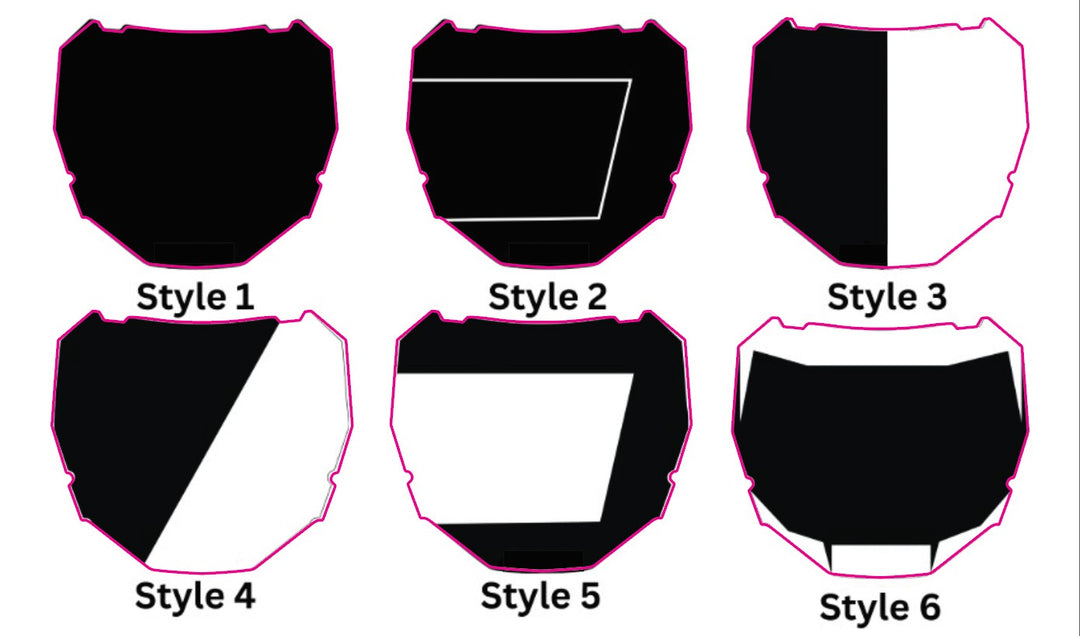 Custom ODI Number Plate Decal – JDCustoms