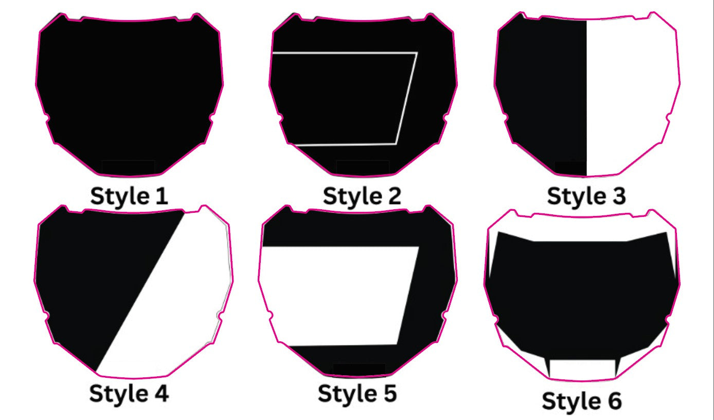 Custom ODI Number Plate Decal – JDCustoms