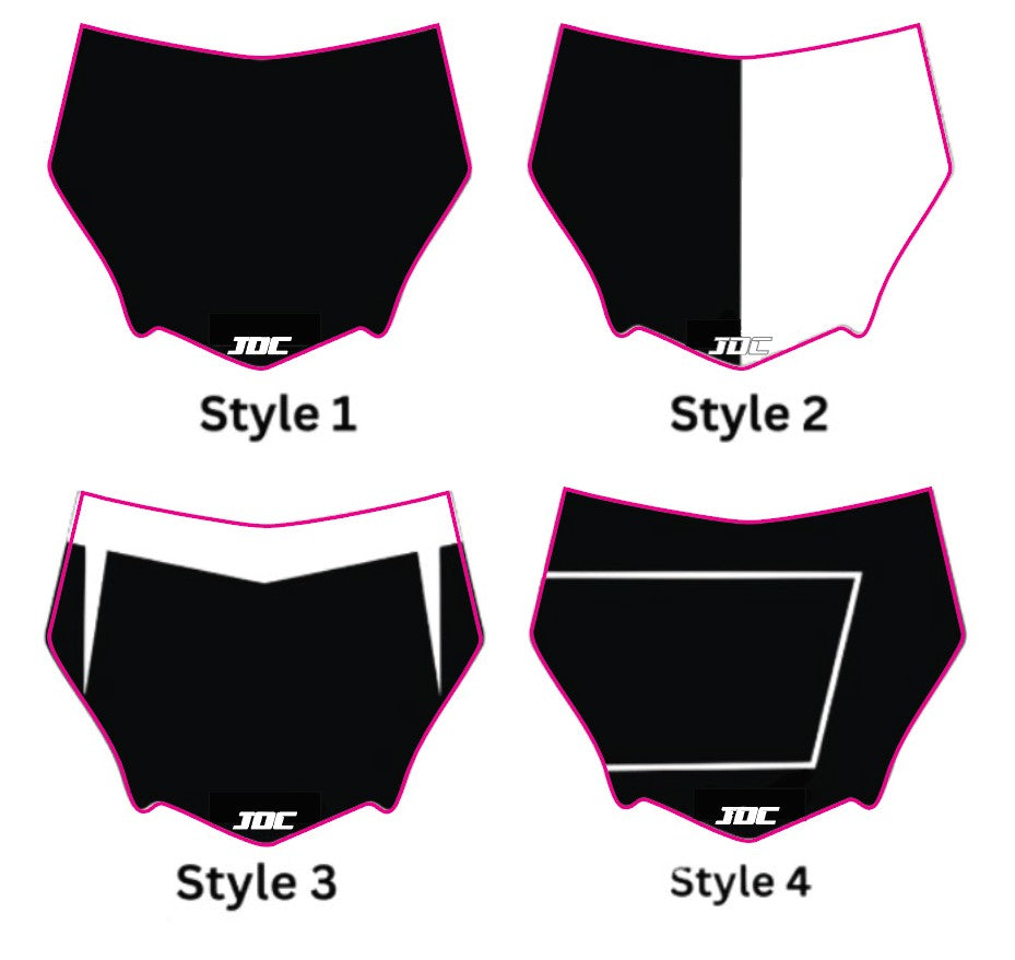 Custom Motocutz Number Plate Decal – JDCustoms